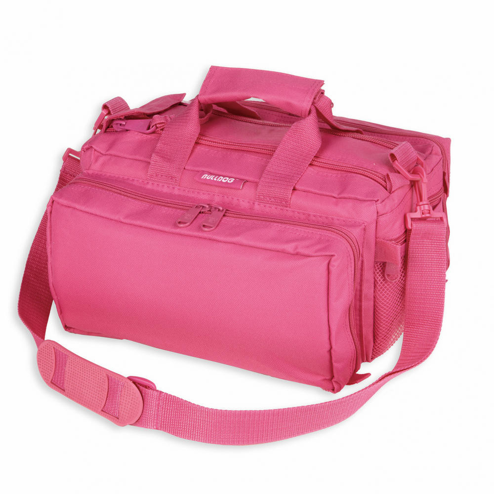 Bulldog Range Bag Deluxe W/strap Pink | 4Shooters.com