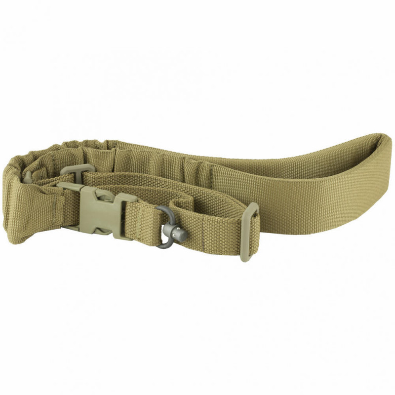 Blue Force Padded Bungee Sling w/Push Button Adapter Coyote Brown ...