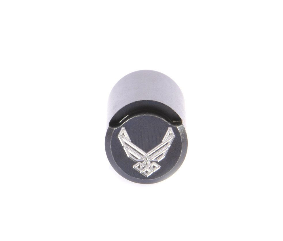 EGW Monogrammed Spring Plug Blued Logo | 4Shooters.com
