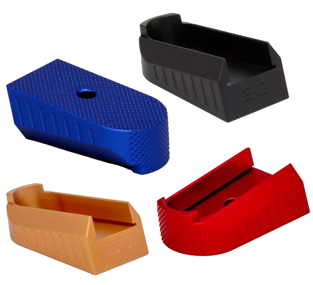 Boss Components 1911 Bul/Mec-Gar Base Pads Aluminum | 4Shooters.com