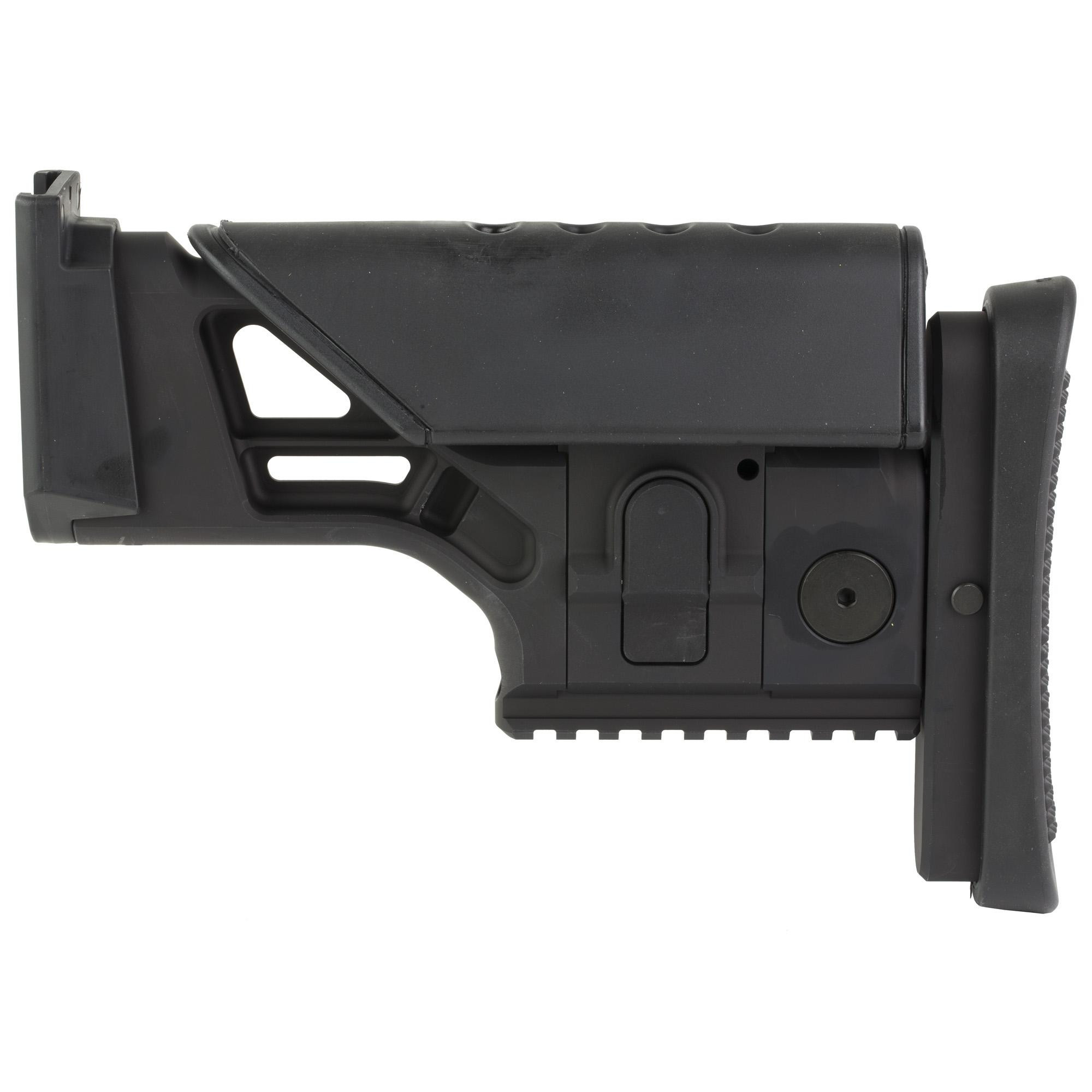 FN America SSR Rear Stock Adjustable Length w/Cheek FN SCAR | 4Shooters.com