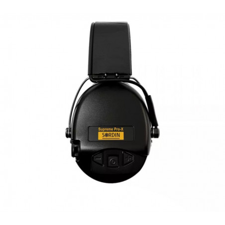 MSA Supreme Pro X Active Earmuffs w/Leather Headband | 4Shooters.com