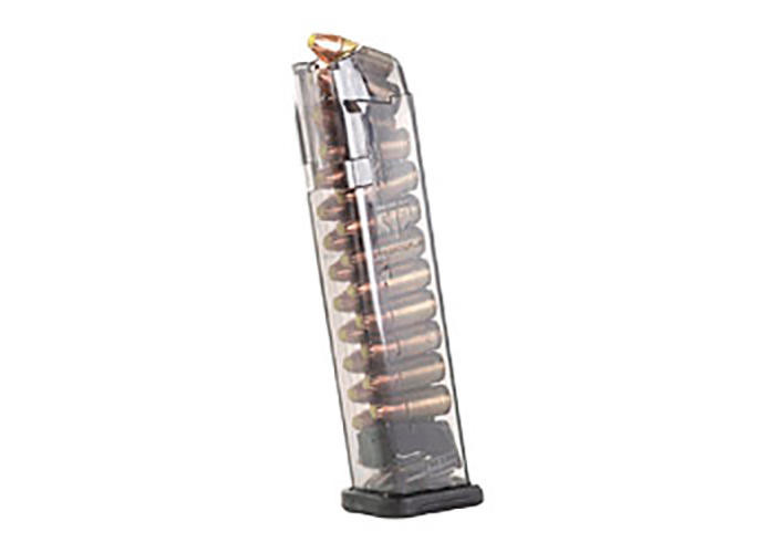 ETS Magazine for Glock 17/18/19/19X/26/34/45 9mm Clear | 4Shooters.com