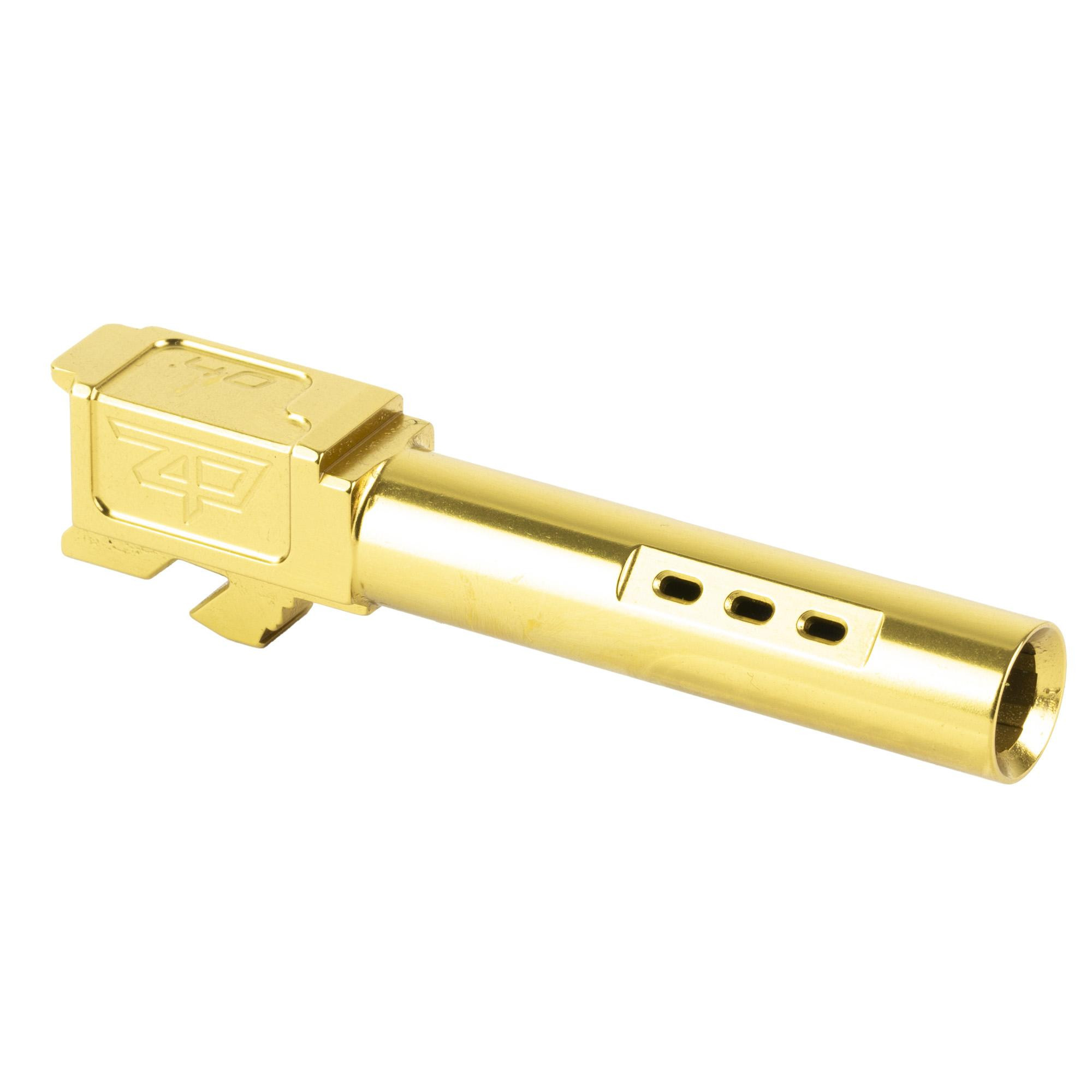 Zaffiri Ported Pistol Barrel 40 S&W for Glock 23 Gen3 | 4Shooters.com