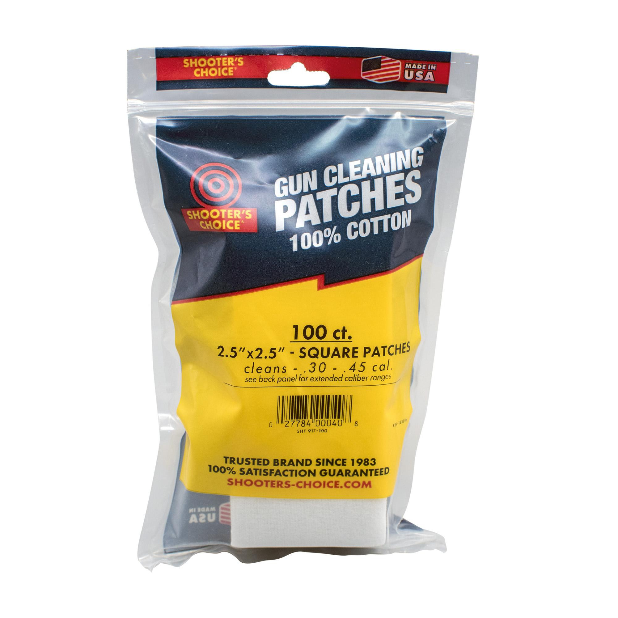 Otis Square Cleaning Patches | 4Shooters.com