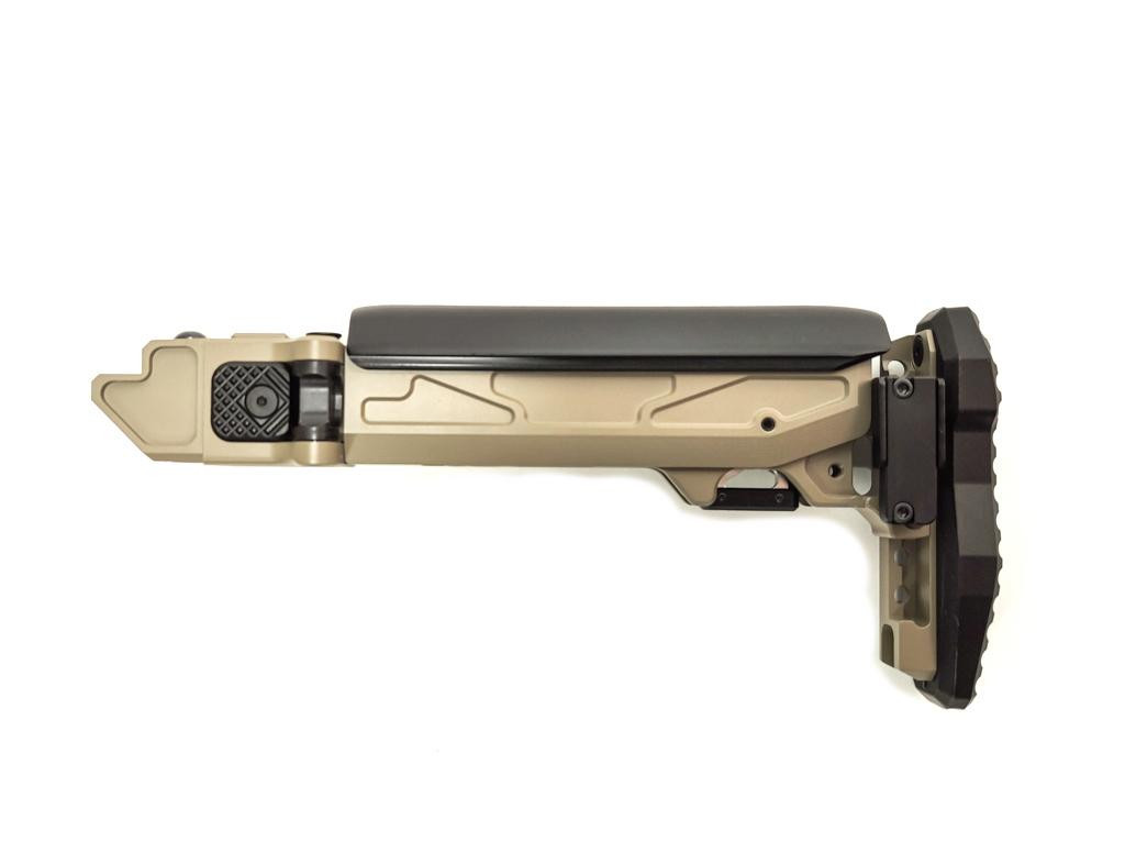 CRC 5002/9033 RPK Folding Telescopic Buttstock with Cheek Riser by KPYK ...