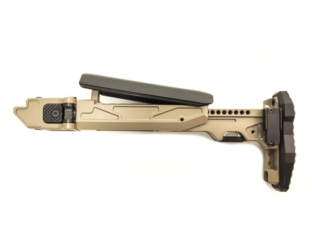 CRC 5002/9033 RPK Folding Telescopic Buttstock with Cheek Riser by KPYK ...