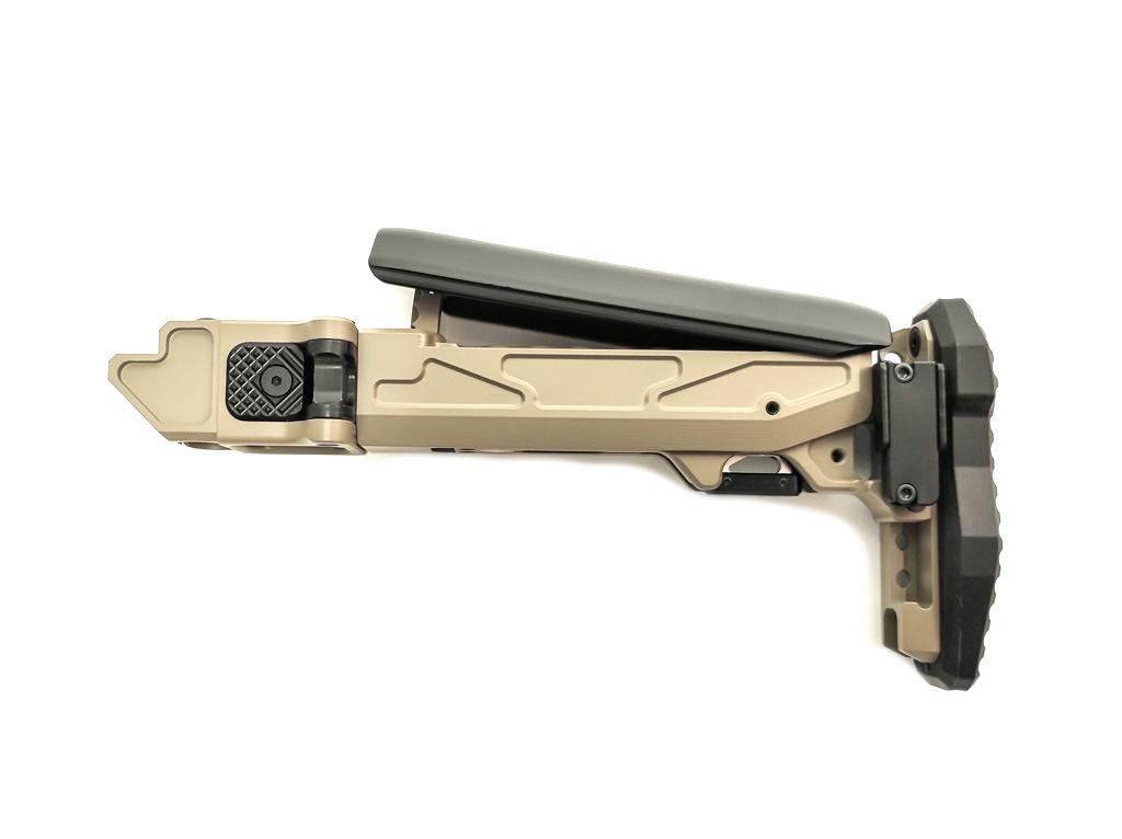 CRC 5002/9033 RPK Folding Telescopic Buttstock with Cheek Riser by KPYK ...