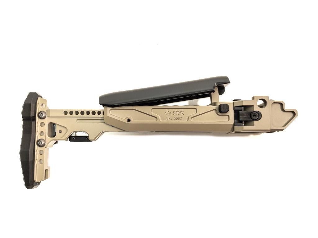 CRC 5002/9033 RPK Folding Telescopic Buttstock with Cheek Riser by KPYK ...