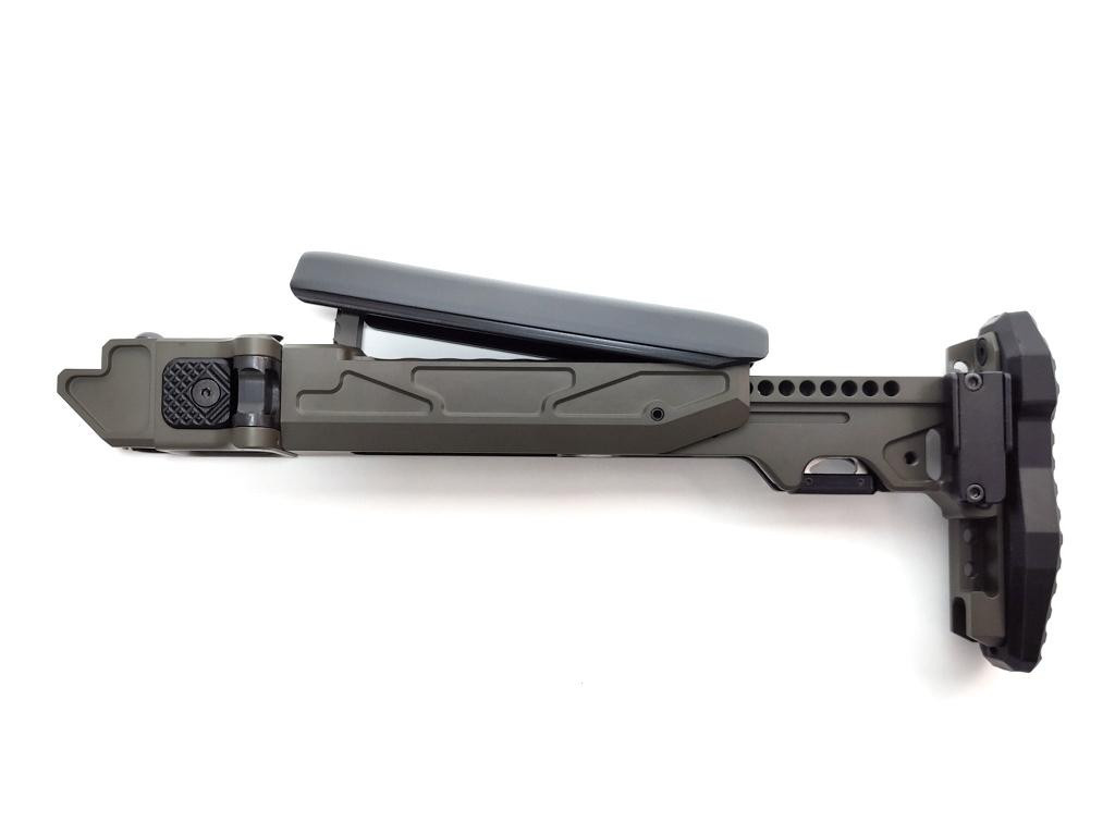 CRC 5002/9033 RPK Folding Telescopic Buttstock with Cheek Riser by KPYK ...