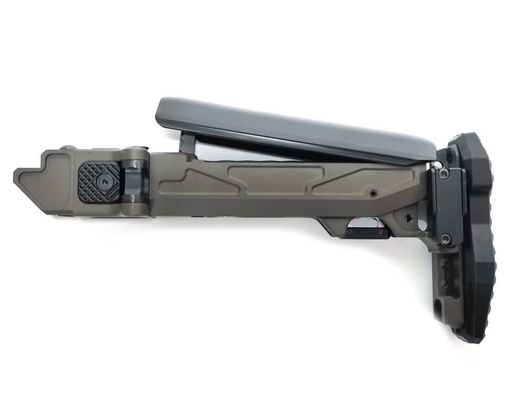 CRC 5002/9033 RPK Folding Telescopic Buttstock with Cheek Riser by KPYK ...