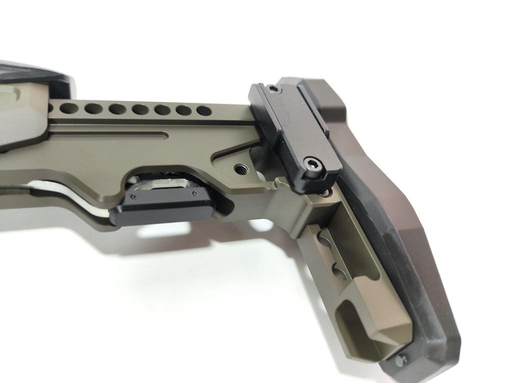 CRC 5002/9033 RPK Folding Telescopic Buttstock with Cheek Riser by KPYK ...