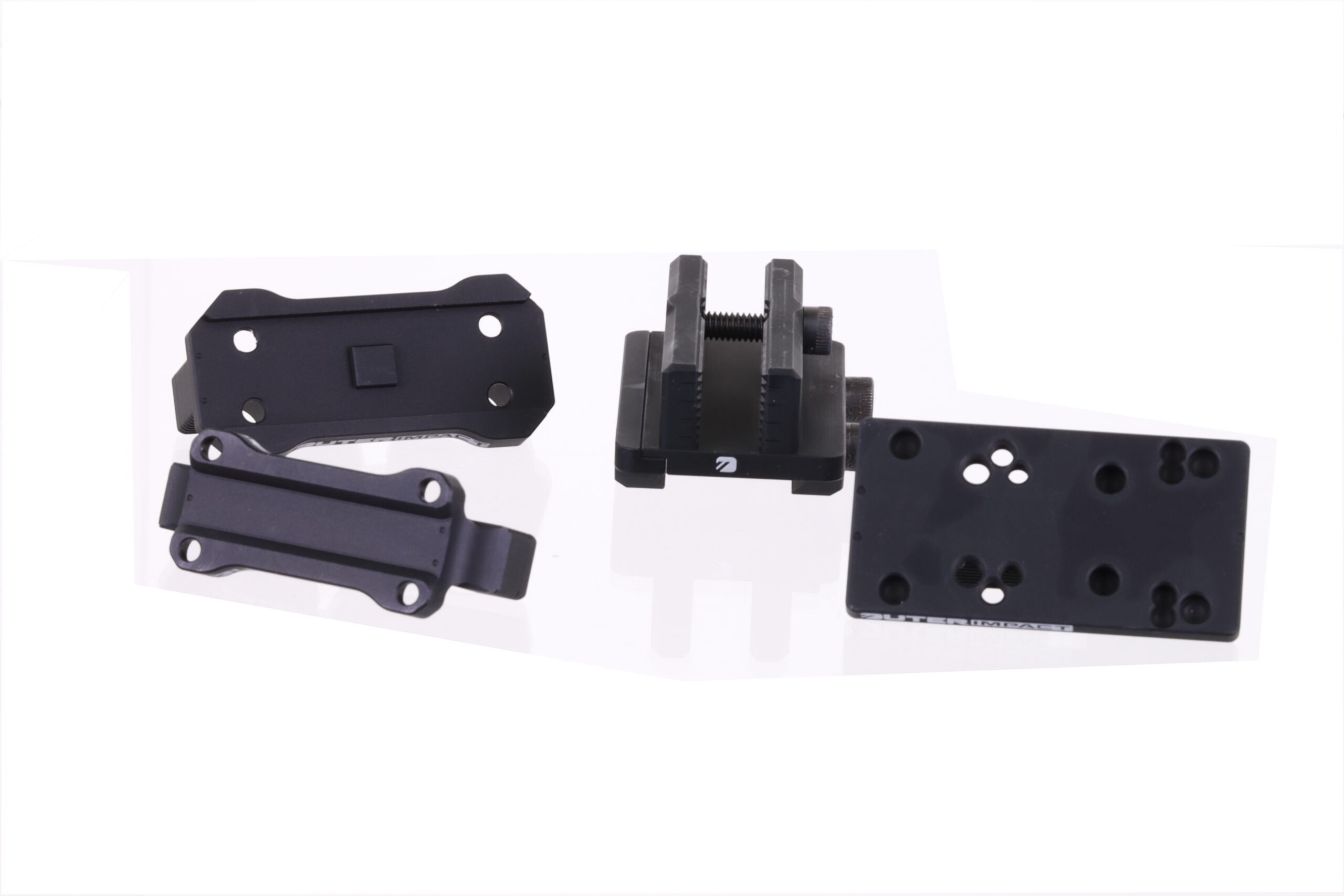 OuterImpact Adjustable Modular Red Dot Mount – Optics Mount Base Plate ...