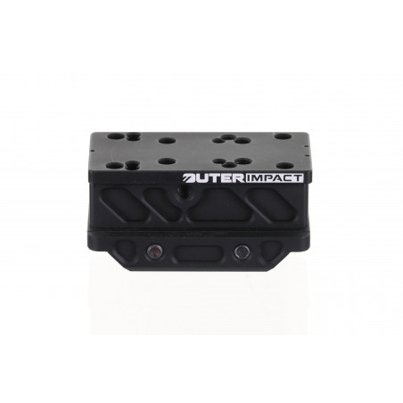 OuterImpact Adjustable Modular Red Dot Mount – Optics Mount Base Plate ...