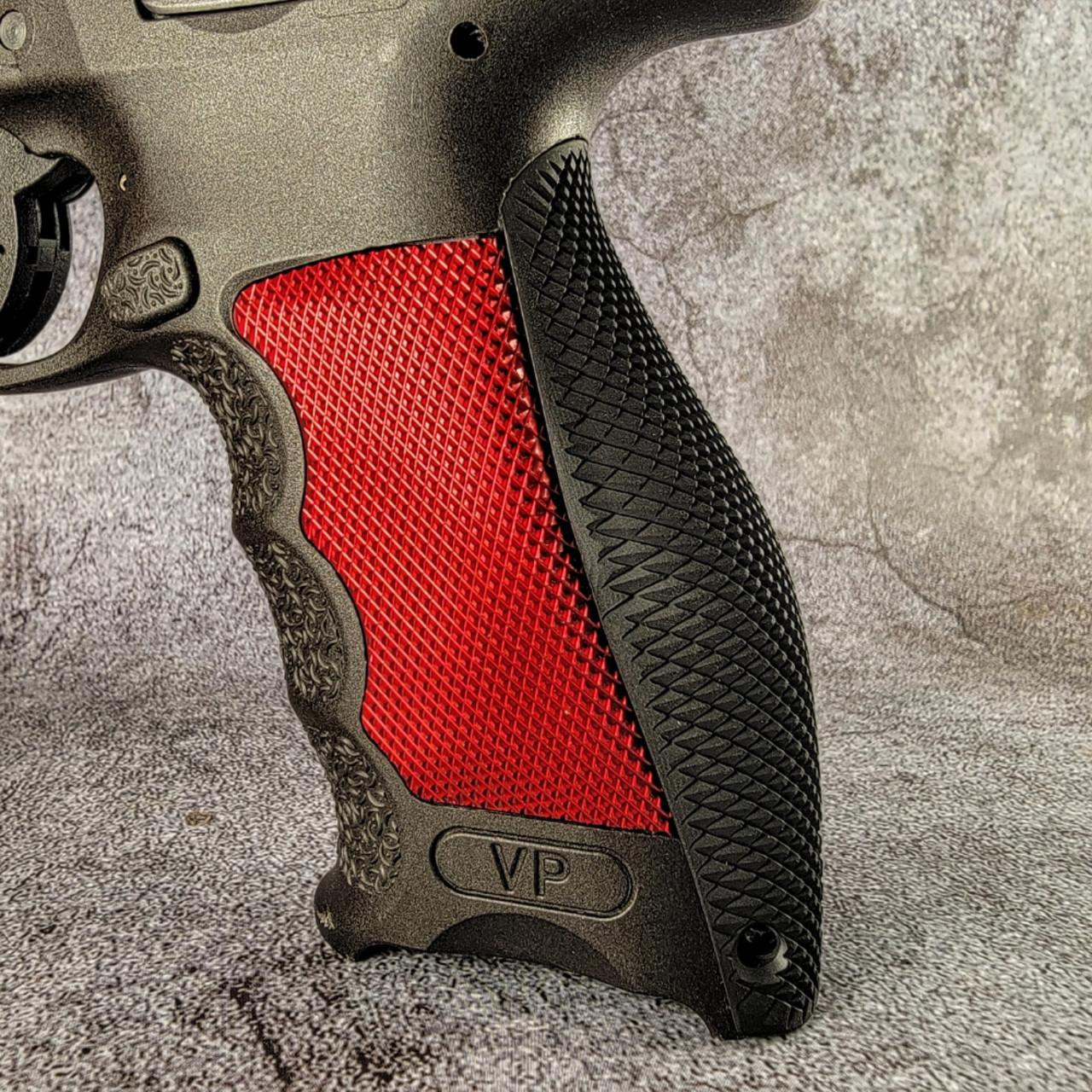 Taylor Freelance HK VP9 Grip Panel RIGHT Medium Aluminum Red ...