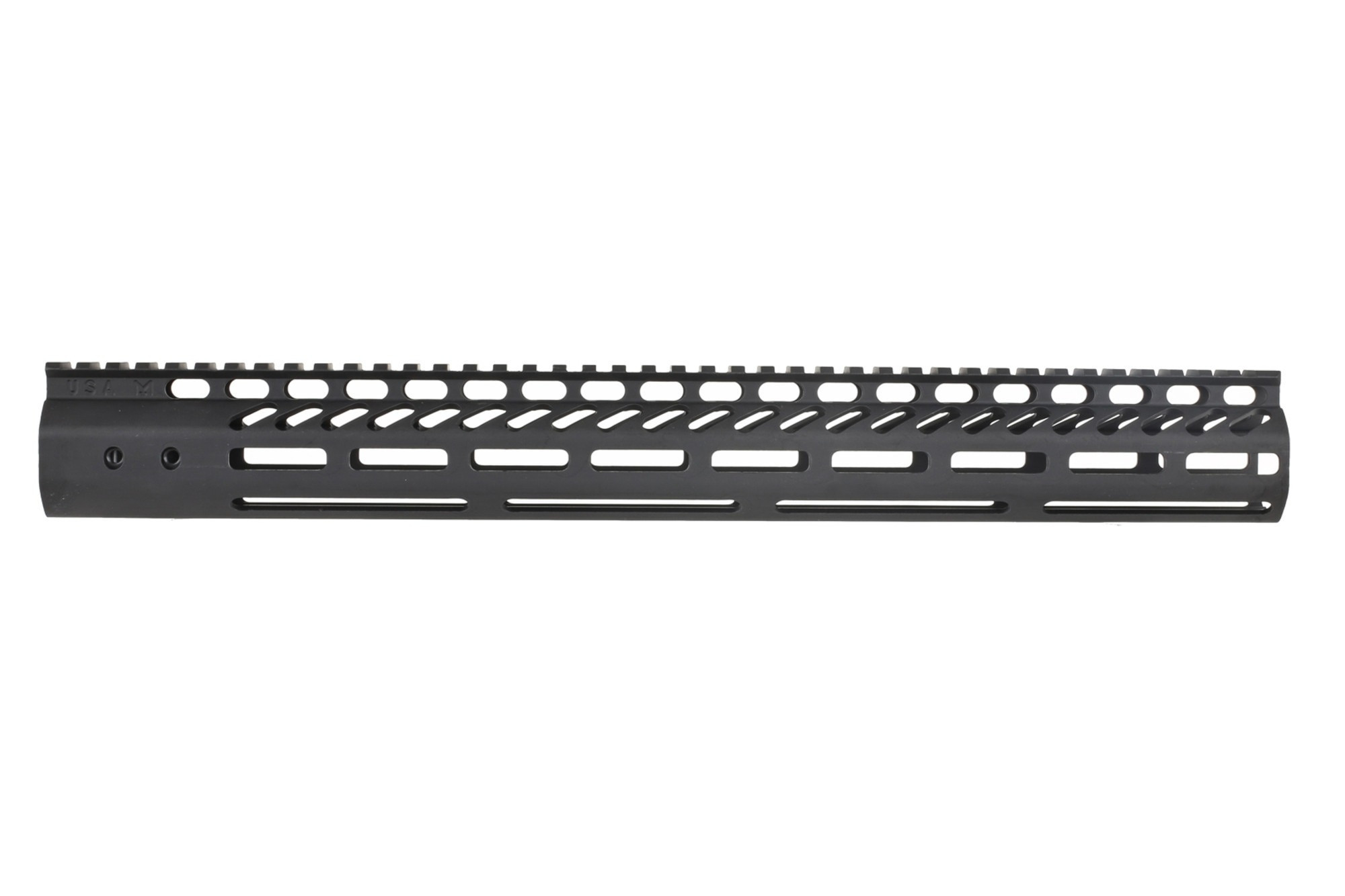 Guntec USA Ultra Lightweight M-LOK Free Float .308 Handguard Black 16.5 ...