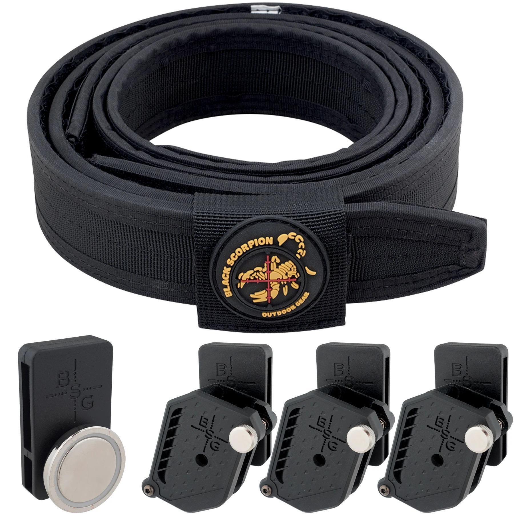 Competition Rig Heavy Duty Belt w/Magnetic Mag Pouch w/3 Double Stack ...