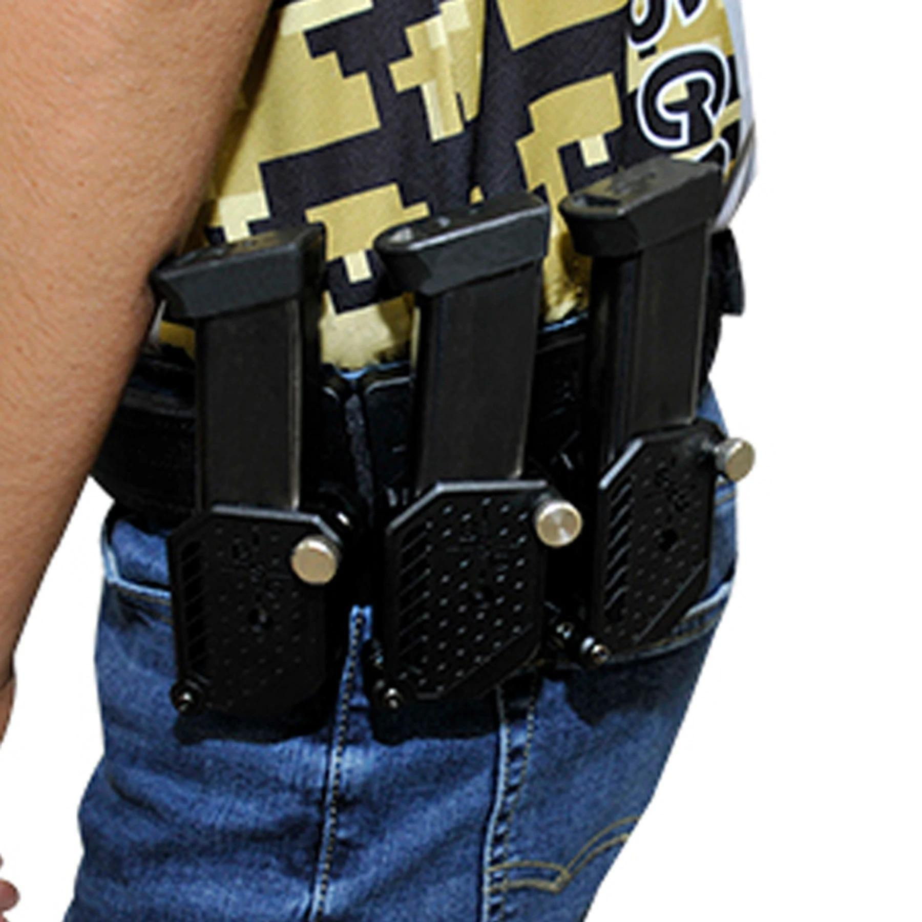 Competition Rig Heavy Duty Belt w/Magnetic Mag Pouch w/3 Double Stack ...