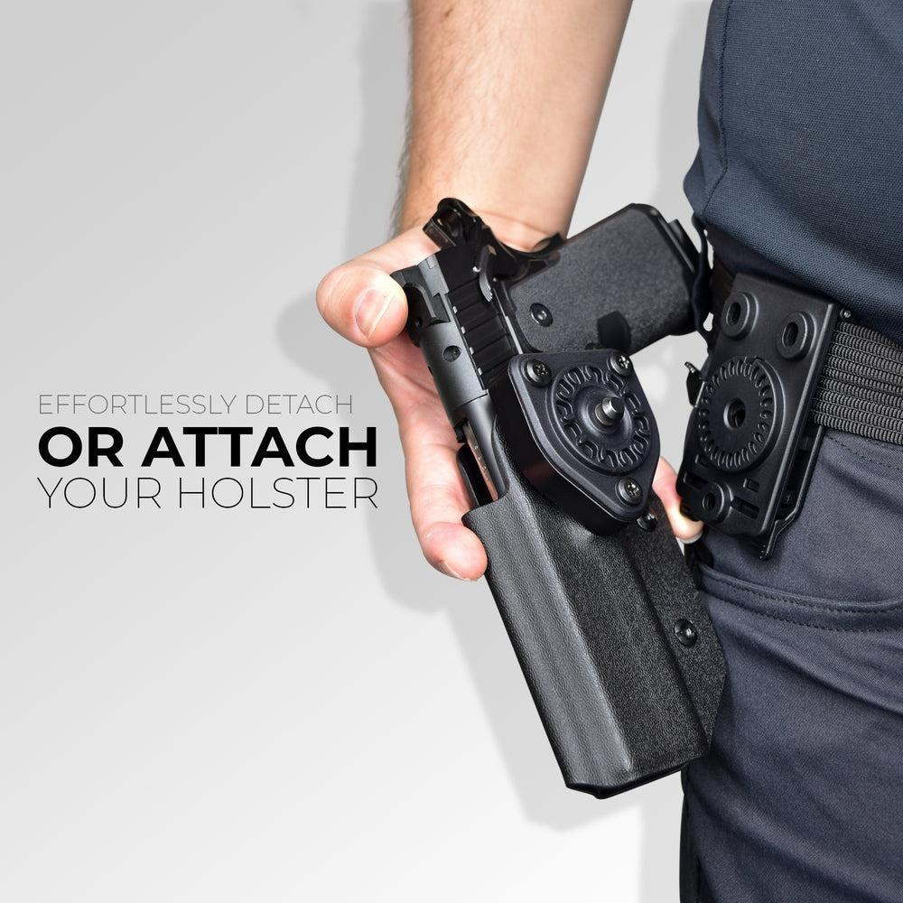 Black Scorpion Quick Release OWB IDPA Holster | 4Shooters.com