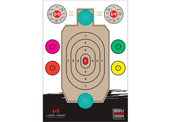 Heavy Gauge 16”X23” Paper Target | 4Shooters.com