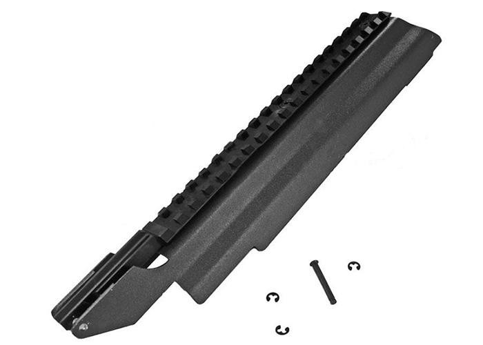 AK Dog Leg Dust Cover Rail Bastion Gen2 w/Rear Sight AKademia (Russia ...