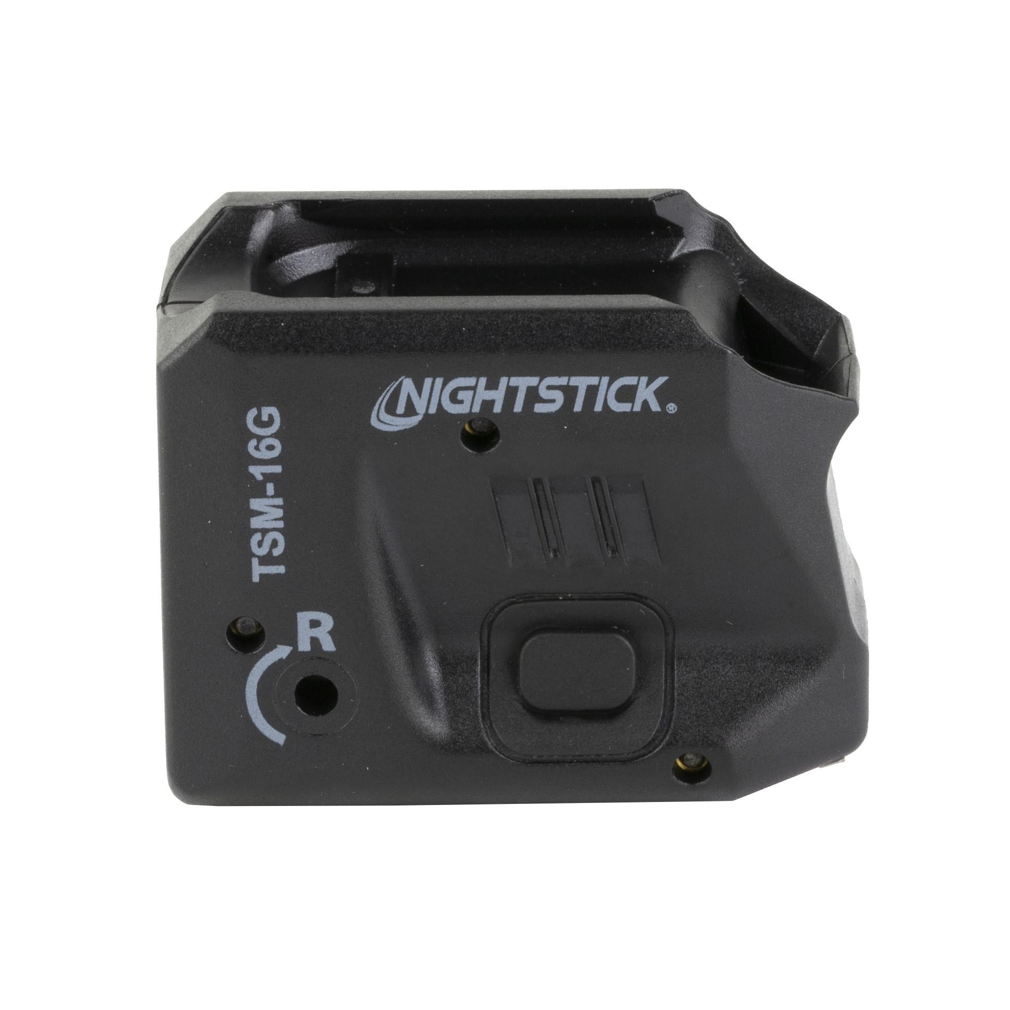 Nightstick Subcompact Tactical Weapon-Mounted Light w/Green Laser ...