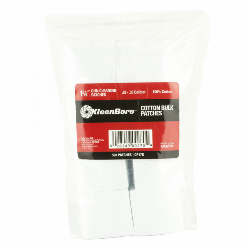Kleen-Bore SuperShooter Patch 28-35 500Pk | 4Shooters.com