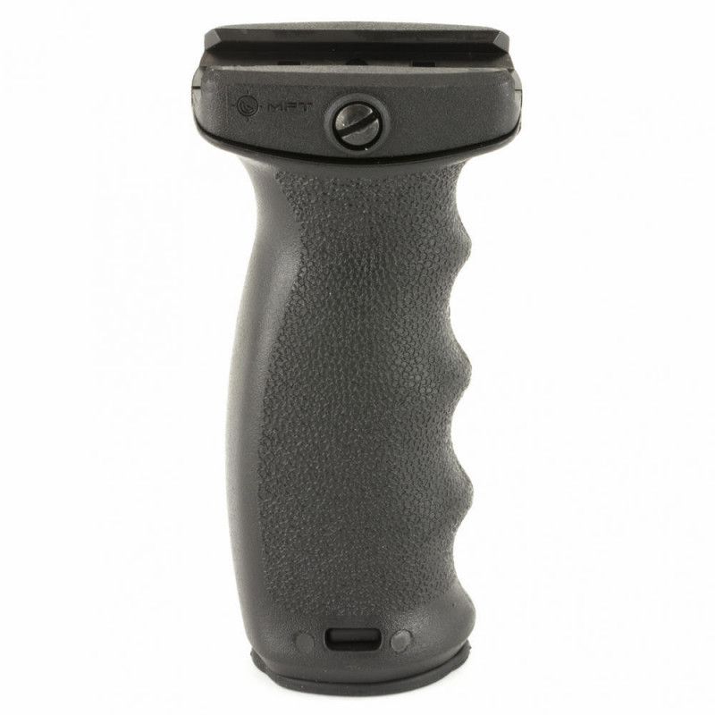 MFT React Ergonomic Vertical Pistol Grip Black | 4Shooters.com
