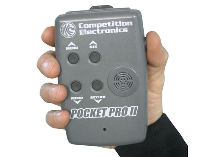 Pocket Pro II Timer Grey w/Carrying Case | 4Shooters.com