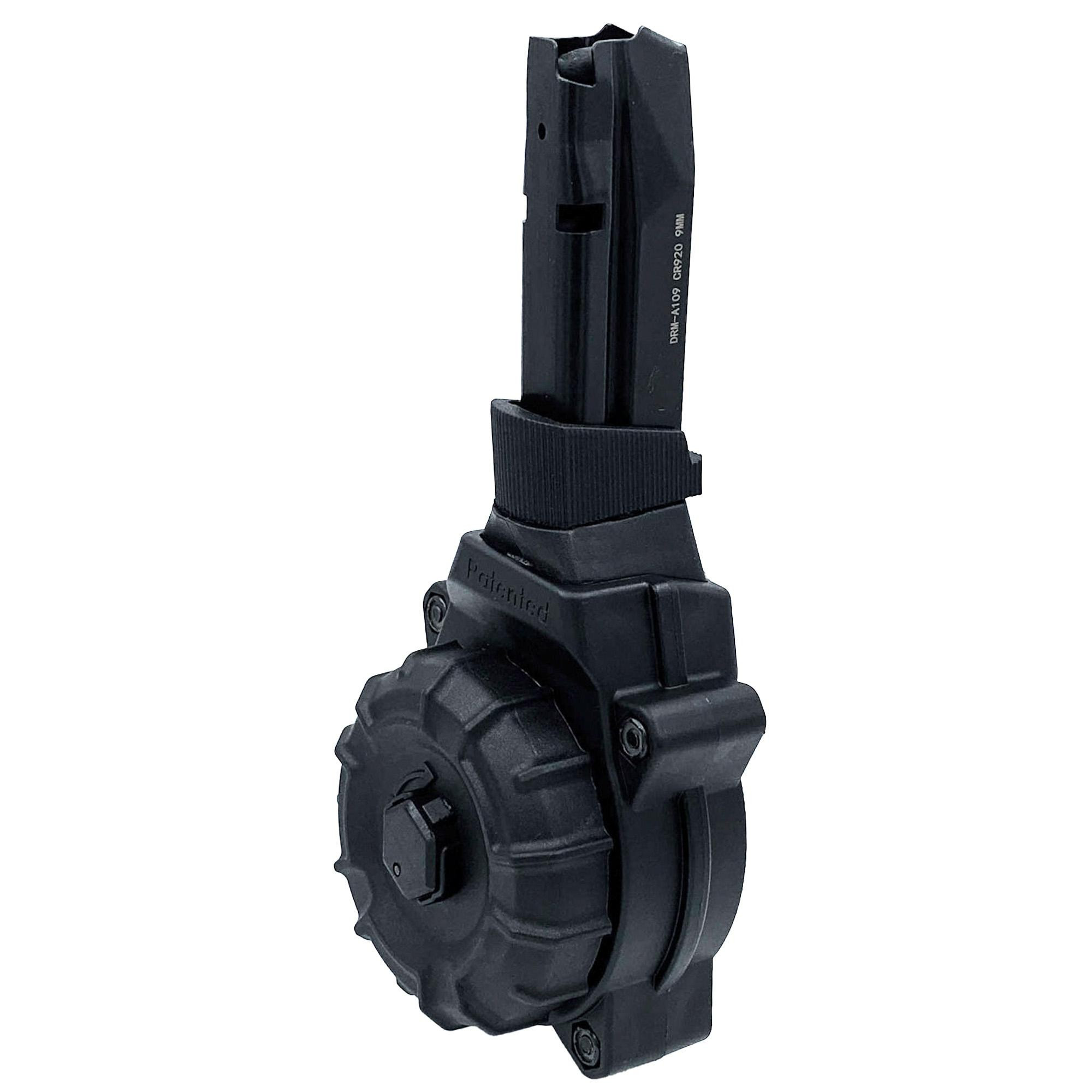 ProMag Drum Magazine 9mm 30Rd Black | 4Shooters.com