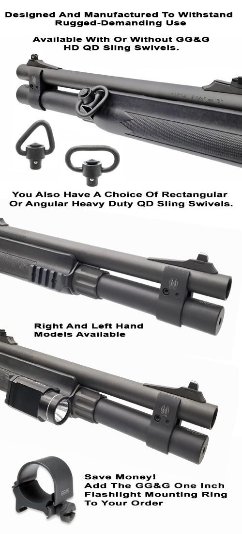 Remington 1100 1187 Quick Detach Sling And Flashlight Mount Split ...