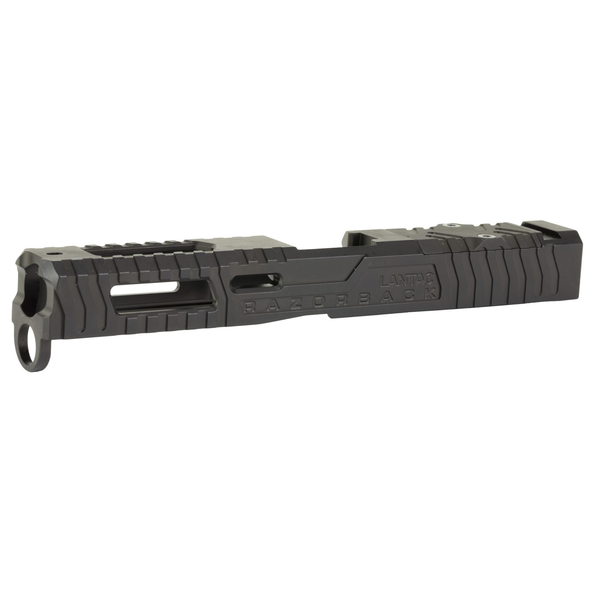 LanTac Razorback Stripped Slide for Glock RMR Cut | 4Shooters.com