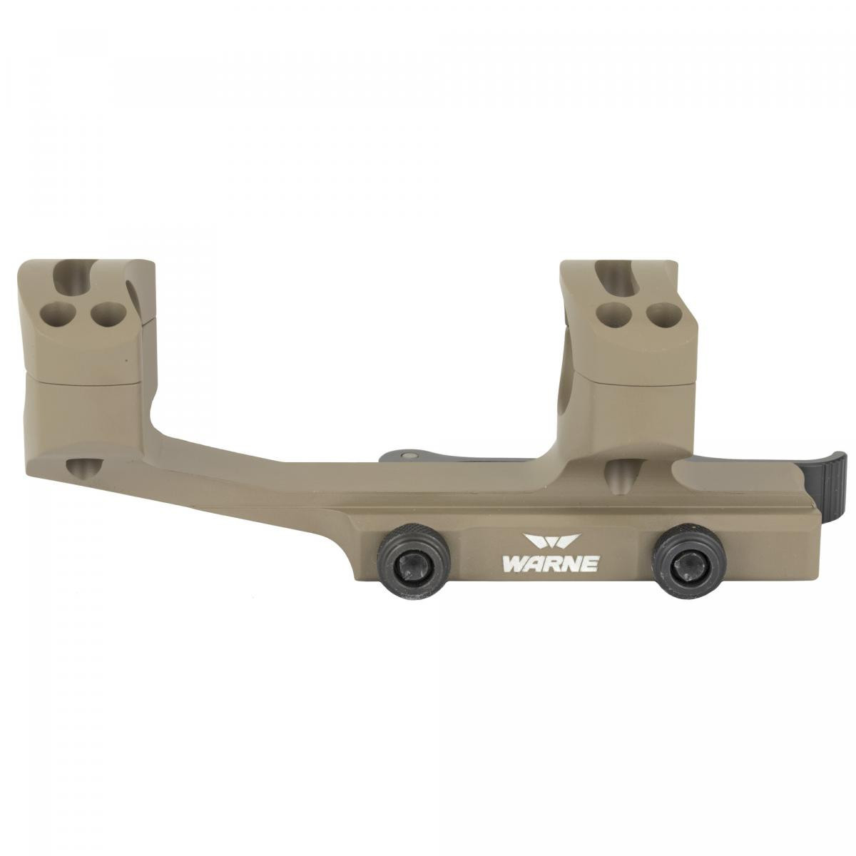 Warne QD Cantilever Mount Extended Skeletonized | 4Shooters.com