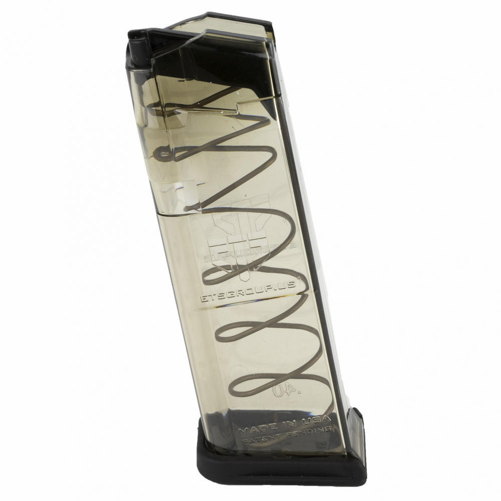 ETS Magazine for Glock 40S&W Clear | 4Shooters.com