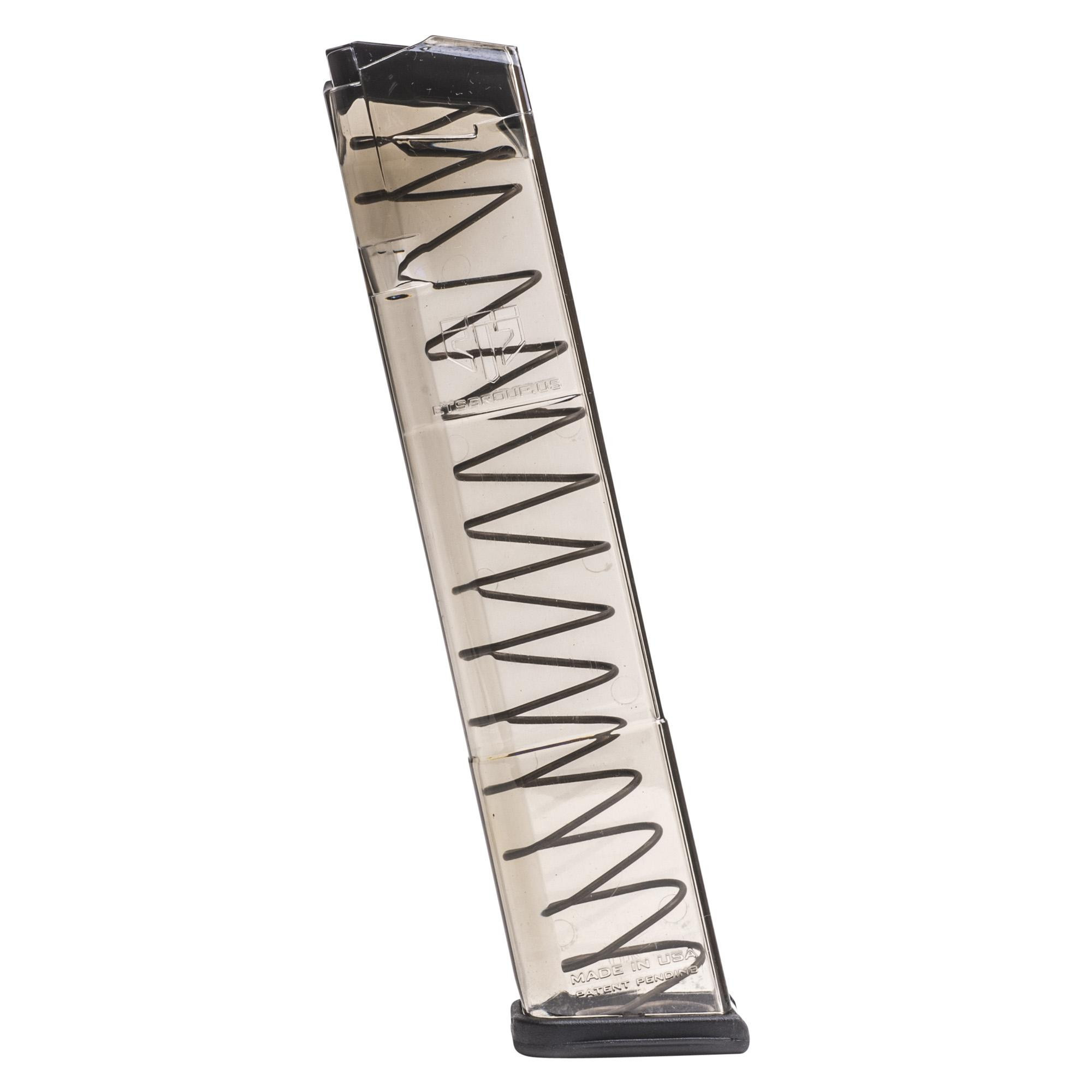 ETS Magazine for Glock 40S&W Clear | 4Shooters.com
