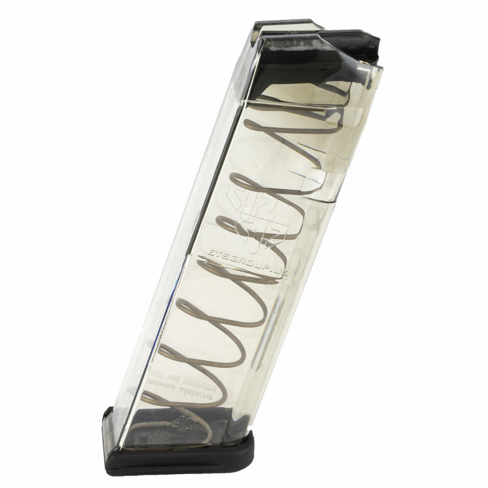 ETS Magazine for Glock 40S&W Clear | 4Shooters.com