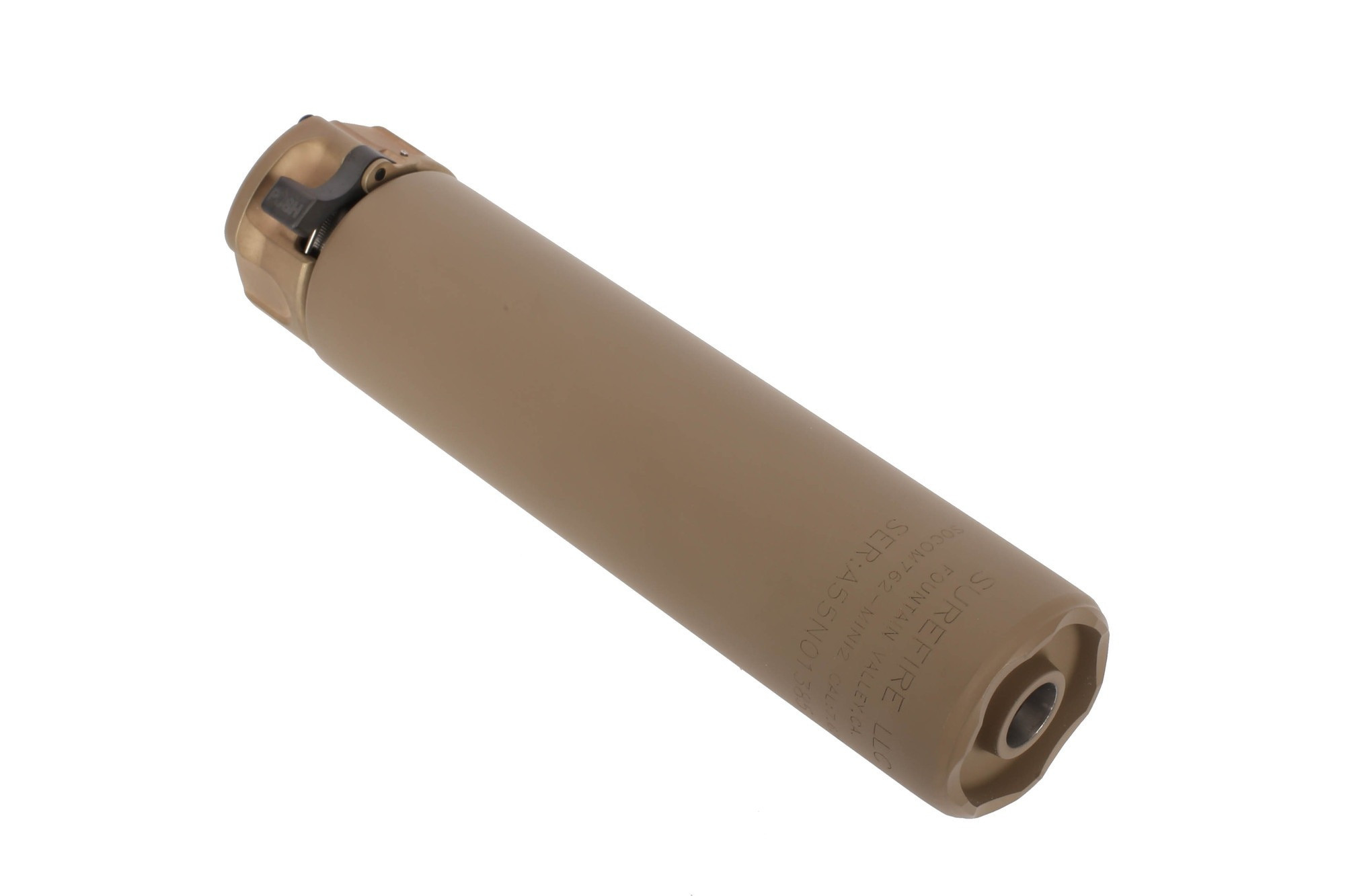 SureFire SOCOM 2 Series 7.62 Mini Silencer FDE | 4Shooters.com