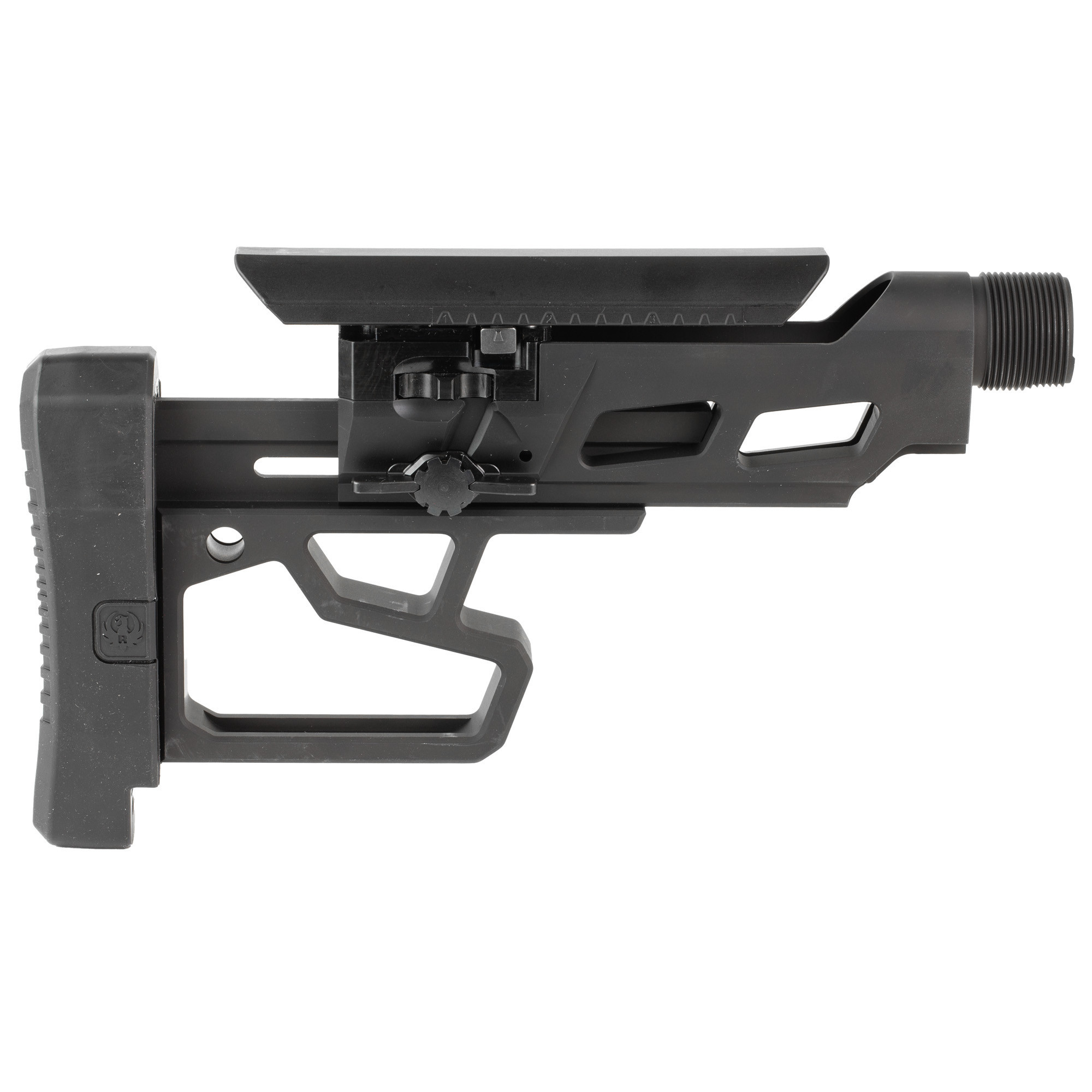 Ruger Precision Rifle Buttstock Adjustable Length Black | 4Shooters.com