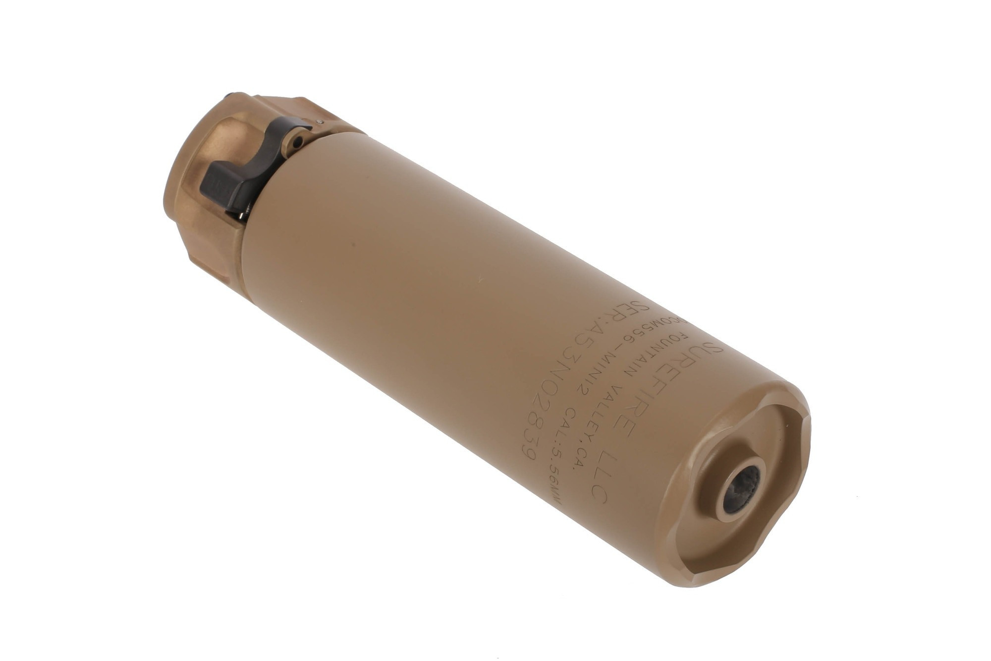 SureFire SOCOM 2 Series MINI 5.56 NATO Silencer FDE | 4Shooters.com