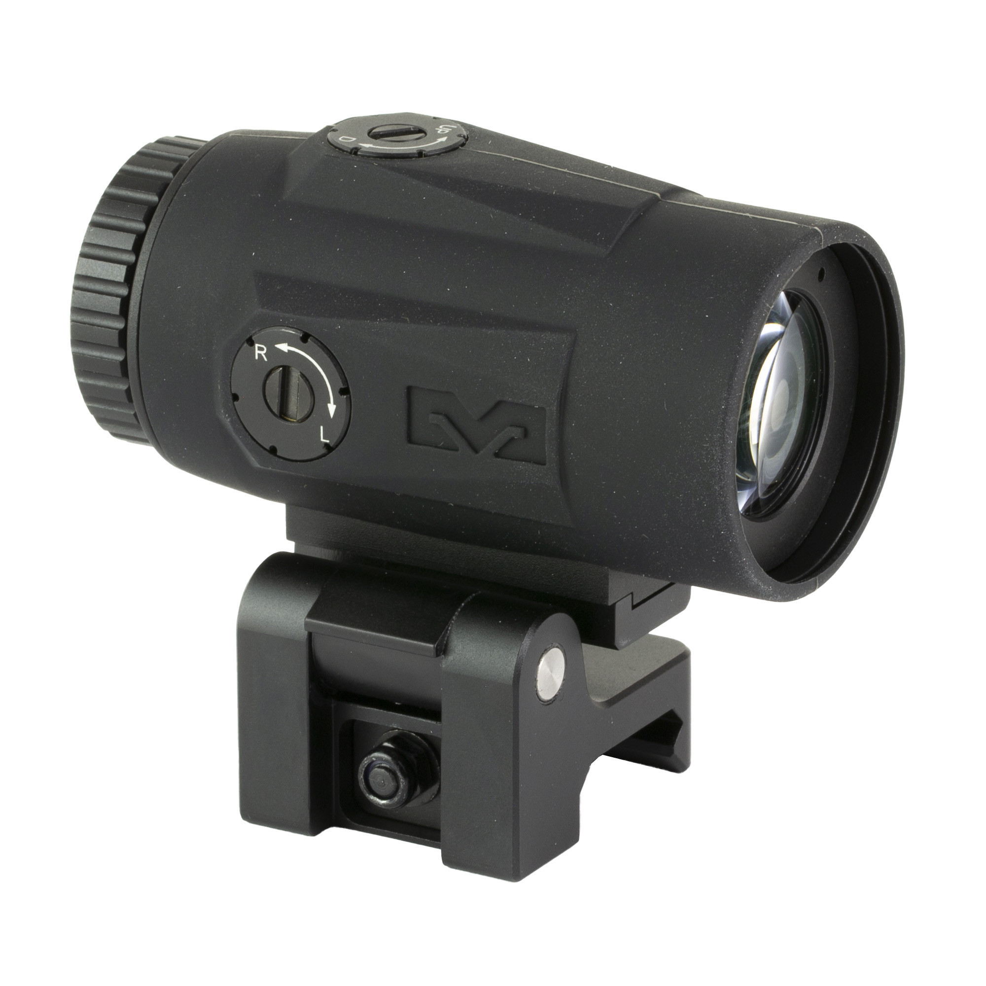 Meprolight MMX4 Magnifier 4X24mm Flip Up Mount Black | 4Shooters.com