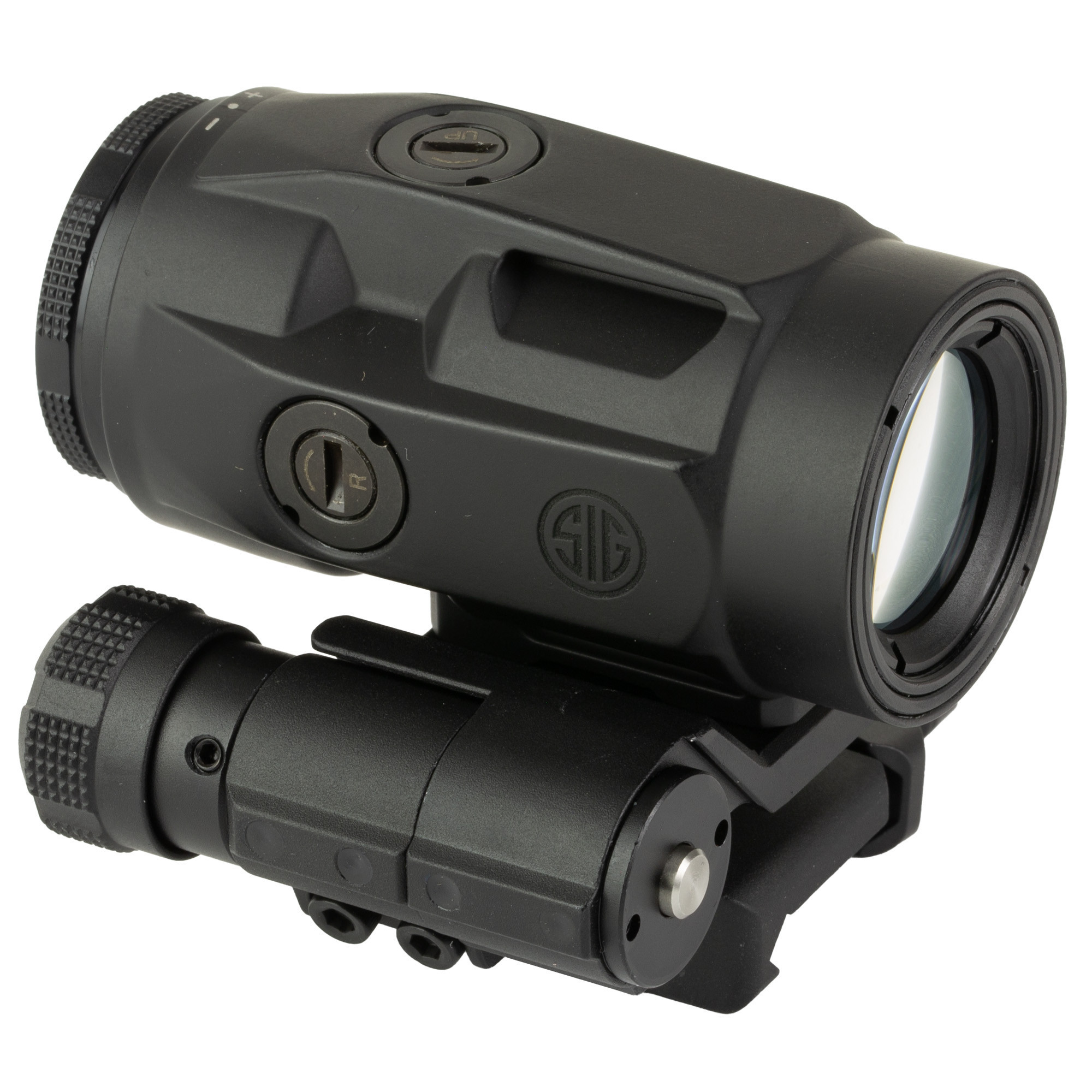 SIG Juliet5 Magnifier 5X24mm Push Button Mount w/Spacers Black ...