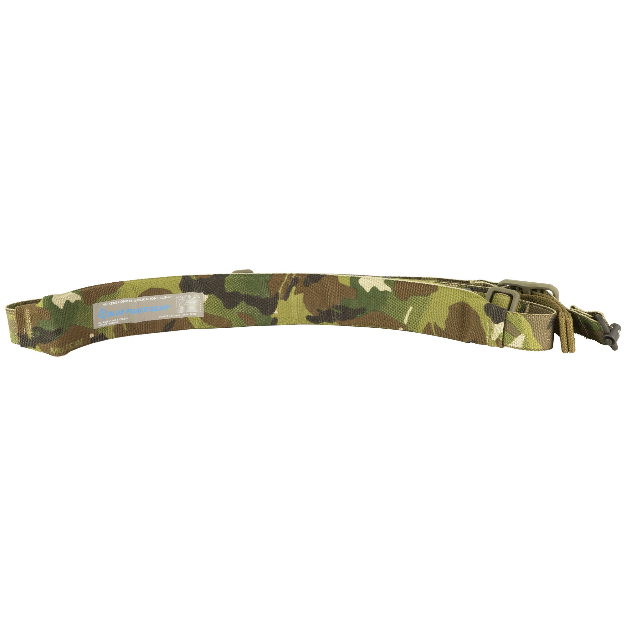 Blue Force Vickers Padded 2-Point Combat Sling w/Push Button Swivels ...