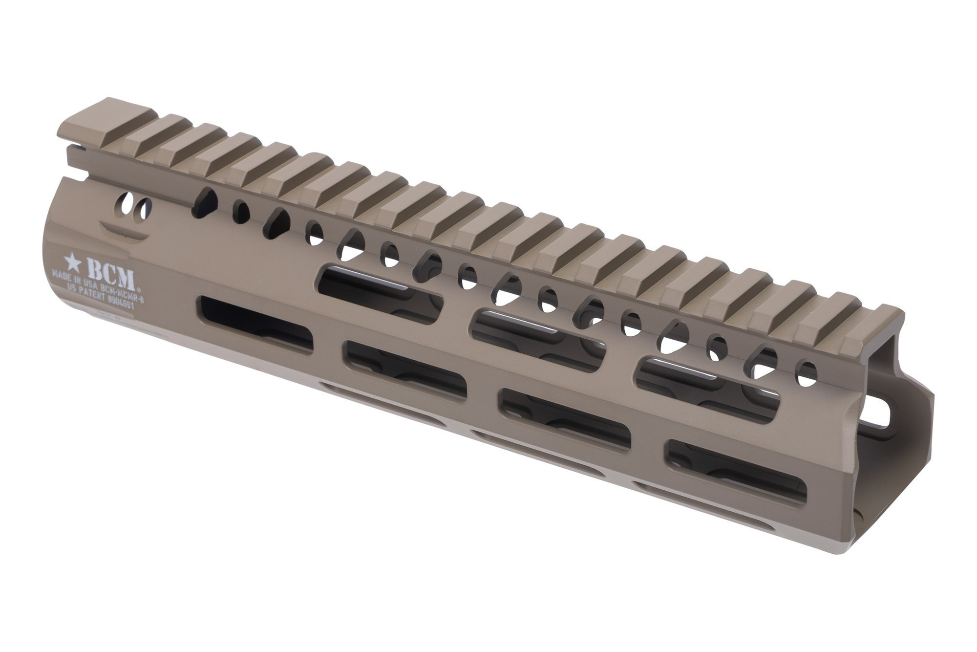 Bravo Company Manufacturing MCMR Modular Rail AR-15 Handguard FDE 8 ...