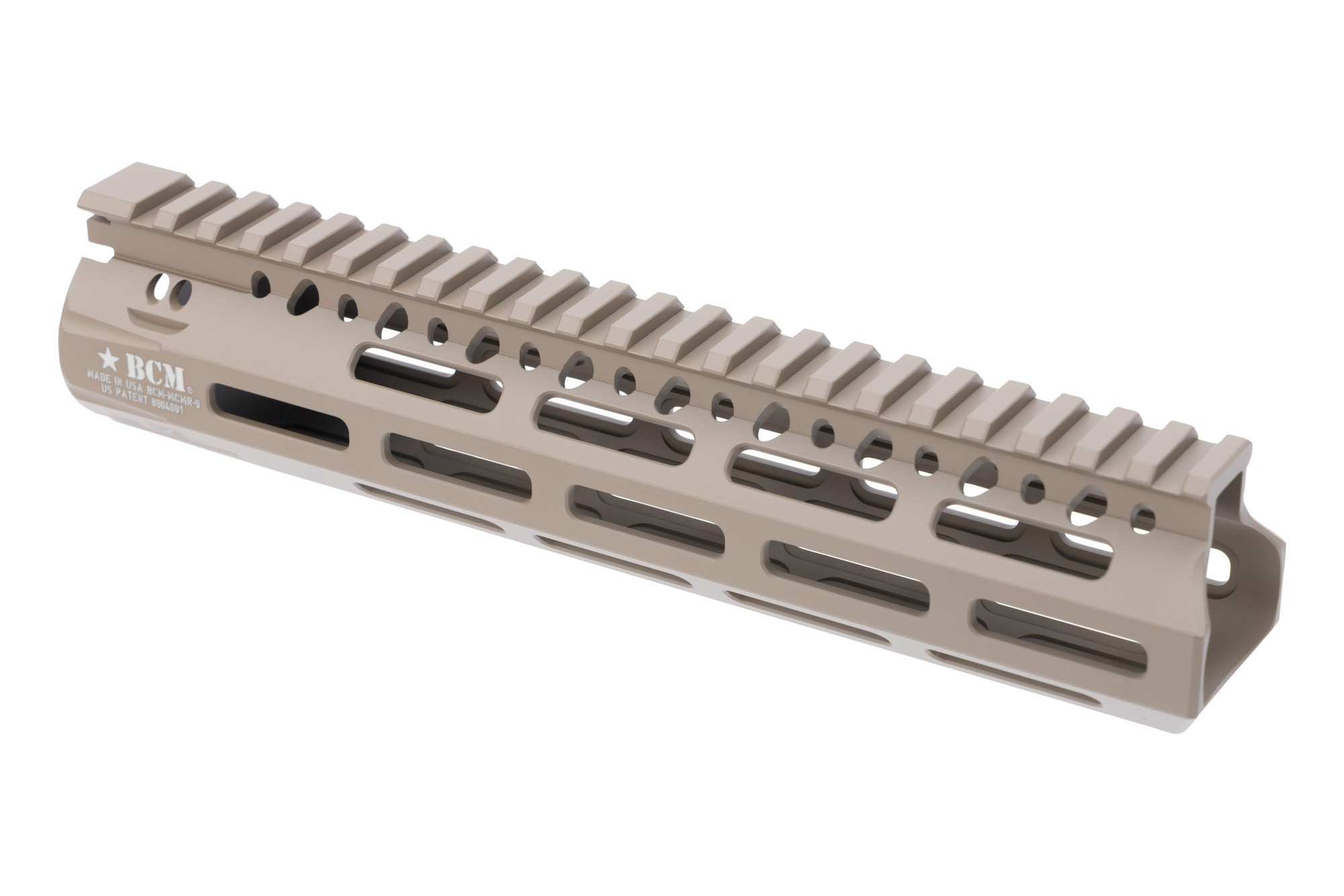 Bravo Company Manufacturing MCMR Modular Rail AR-15 Handguard FDE 9 ...