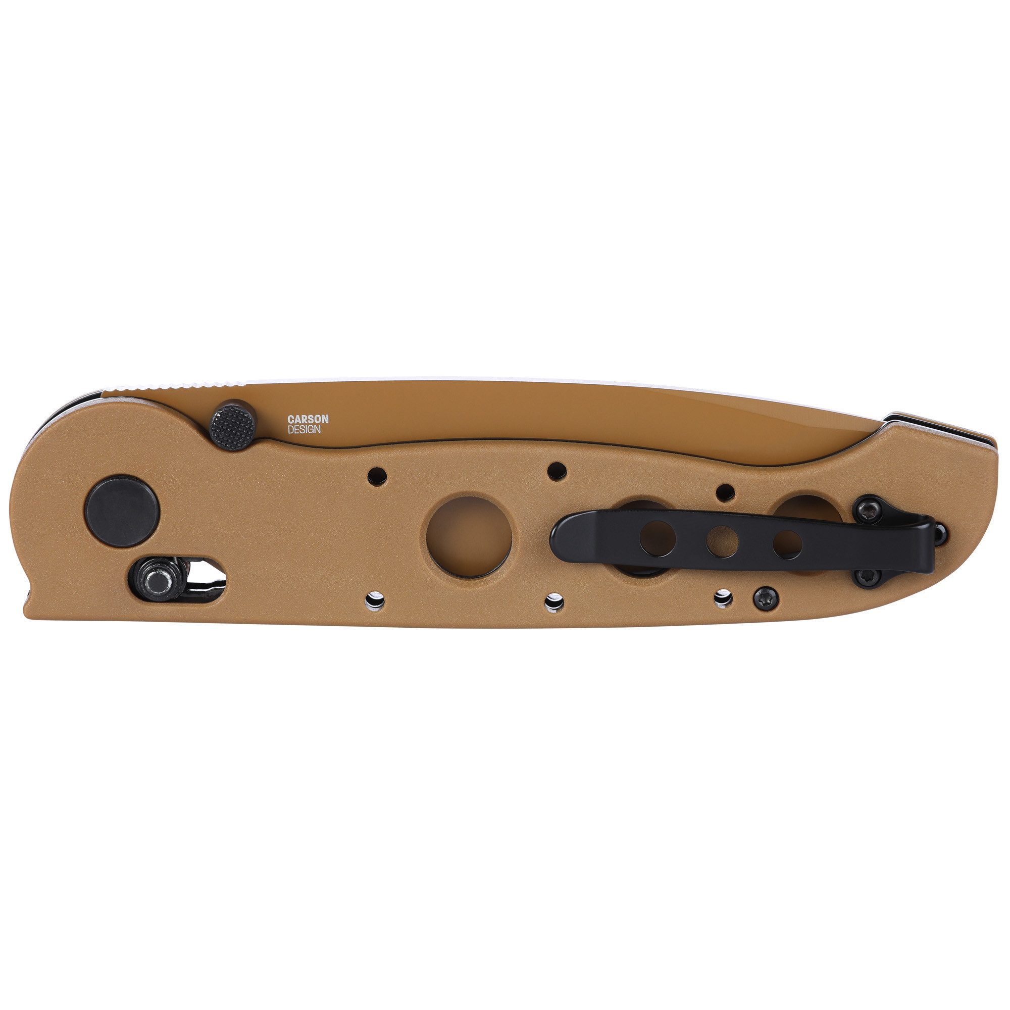 Columbia M16-14XD Folding Knife Tanto Desert Tan Blade 3.97" Desert Tan ...