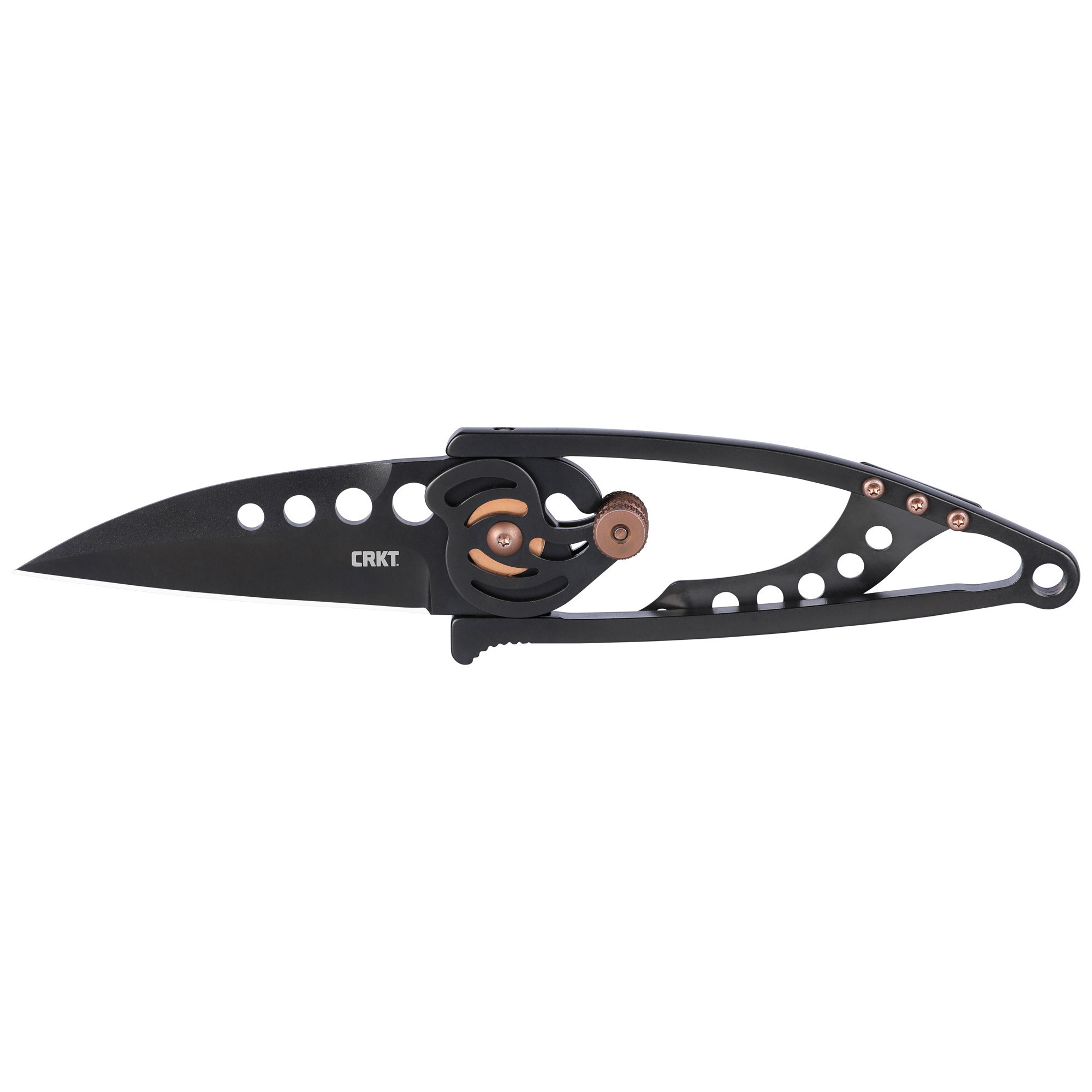 Columbia Snap Lock Folding Knife Wharncliffe Blade 2.55" Black Handle ...