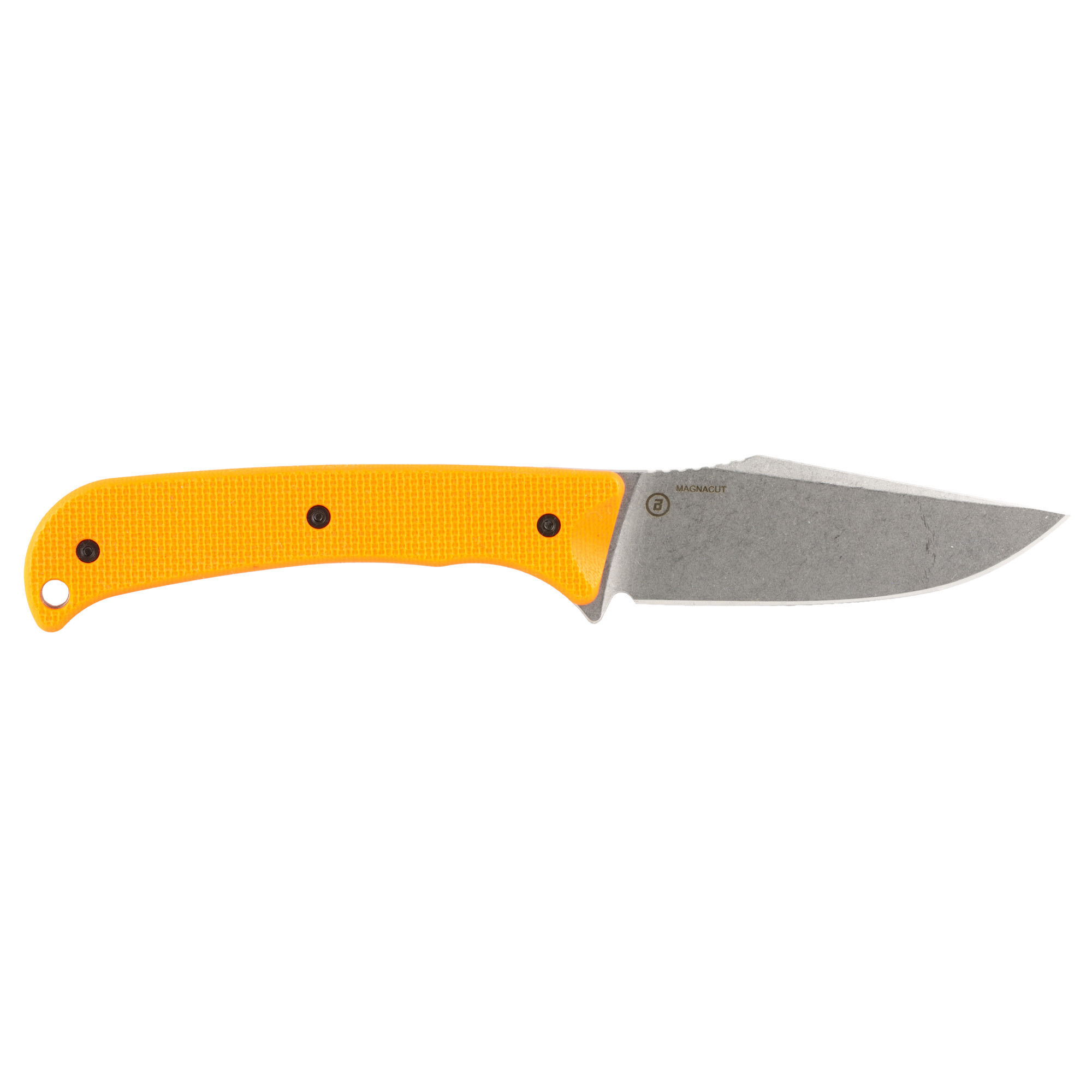 Hogue Extrak Fixed Blade Knife Plain Edge Clip Point Blade 3.3" Orange ...