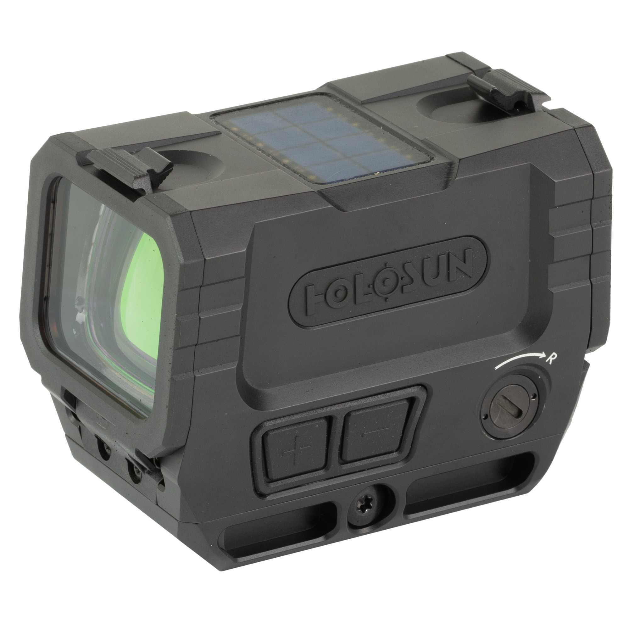 Holosun Ronin AEMS MAX Red Dot Multiple ReticleSolar Black | 4Shooters.com