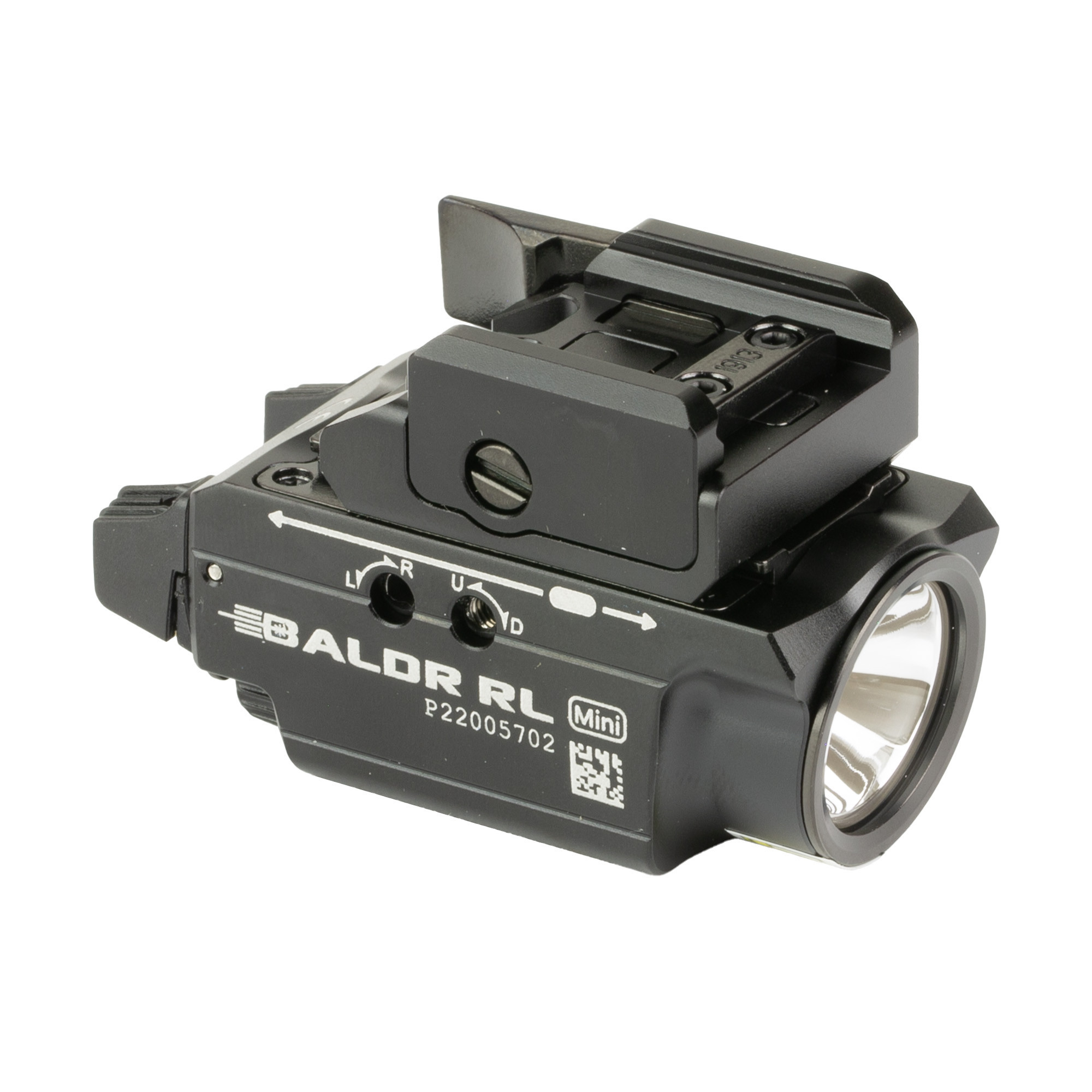 Olight Baldr RL Mini Weapon Mounted Light w/Red Laser 600Lm Black ...