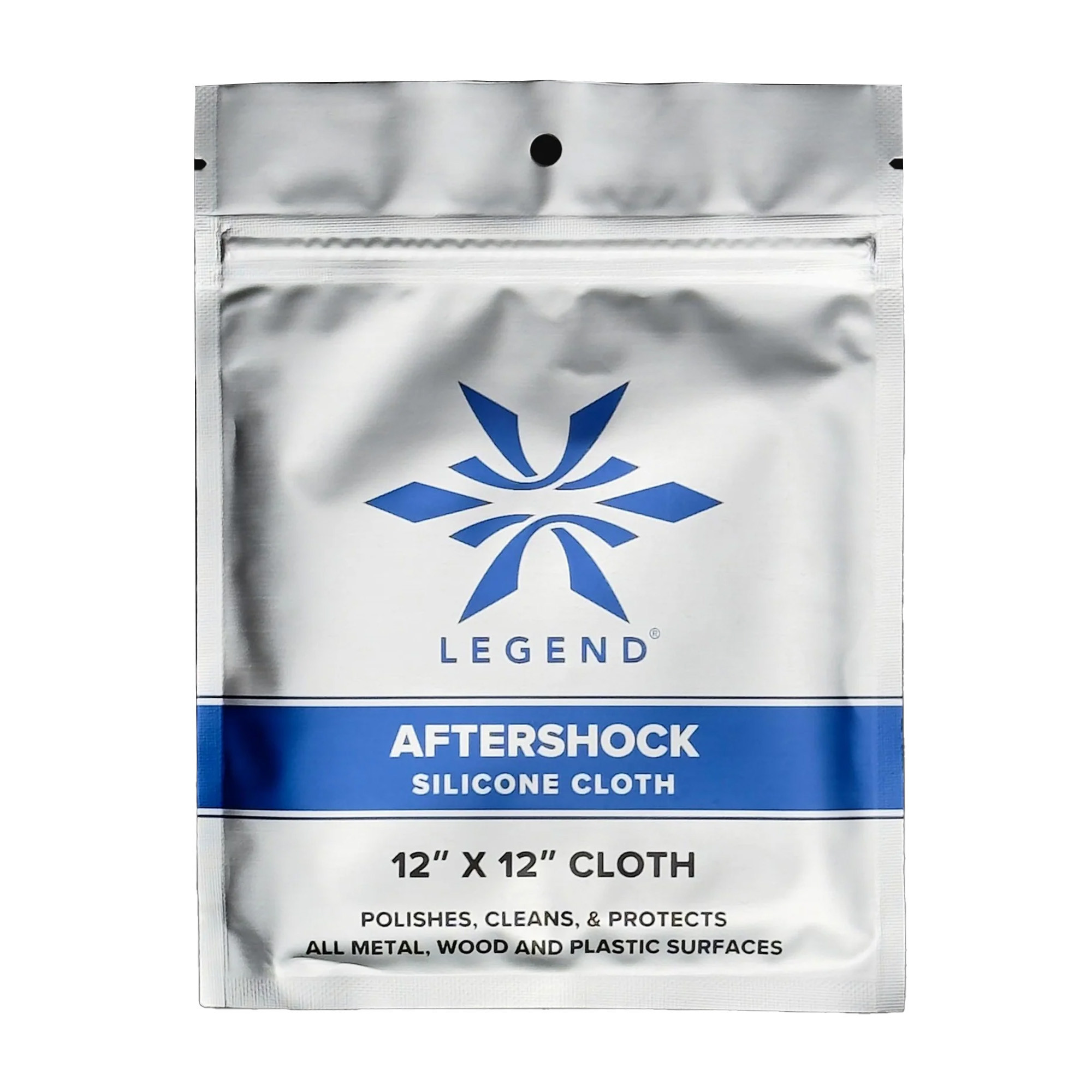 Legend Aftershock Silicon Cloth 12"X12" Black | 4Shooters.com